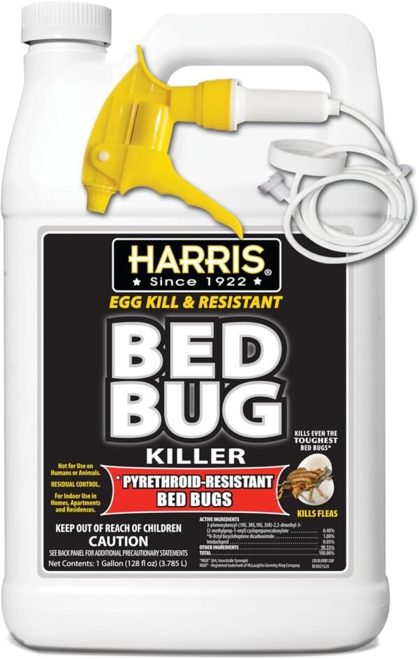 HARRIS Bed Bug Killer Spray Review Powerful Long-Lasting Indoor Pest ...