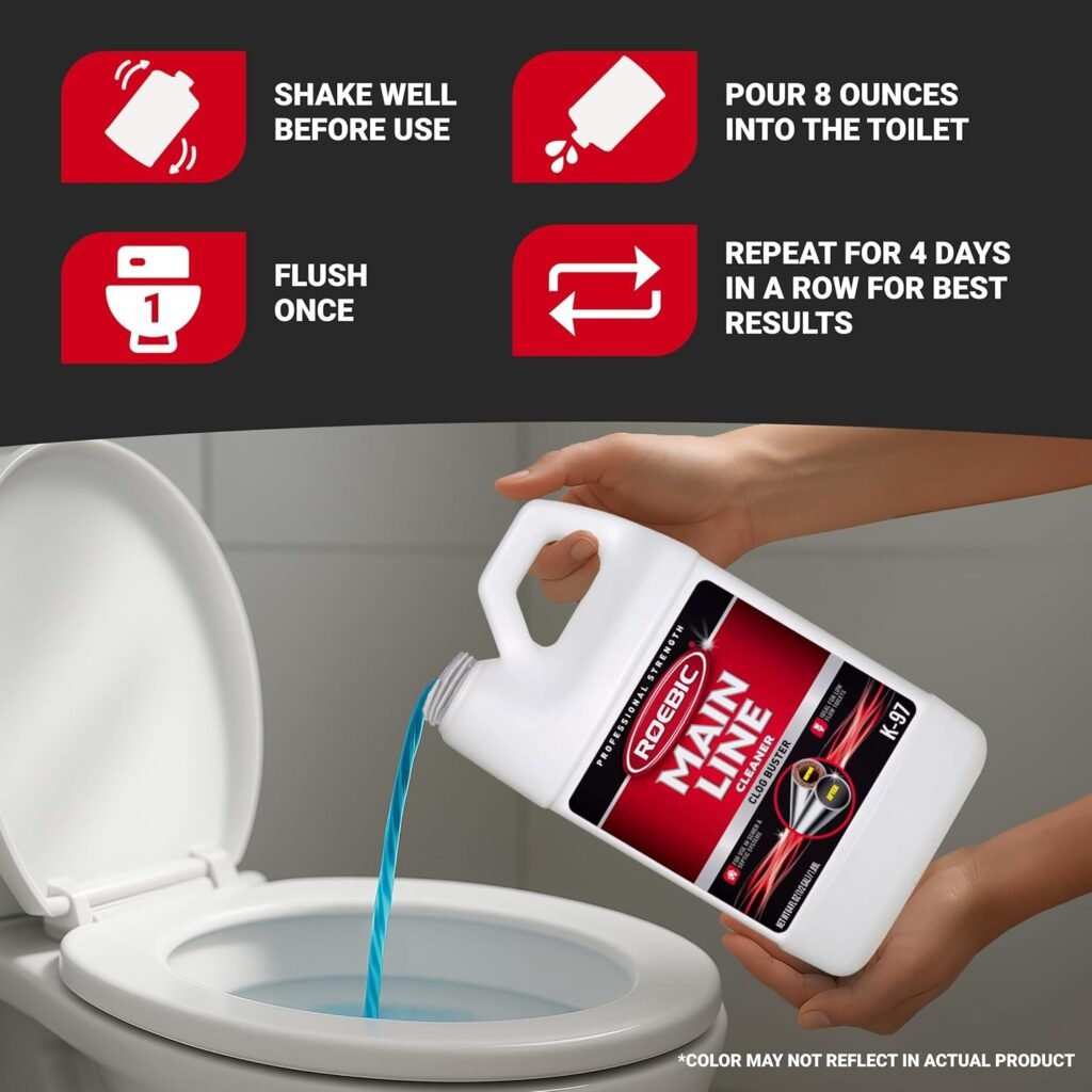 Roebic K-97 Main Line Cleaner Review Best Septic System Enzymatic Drain ...